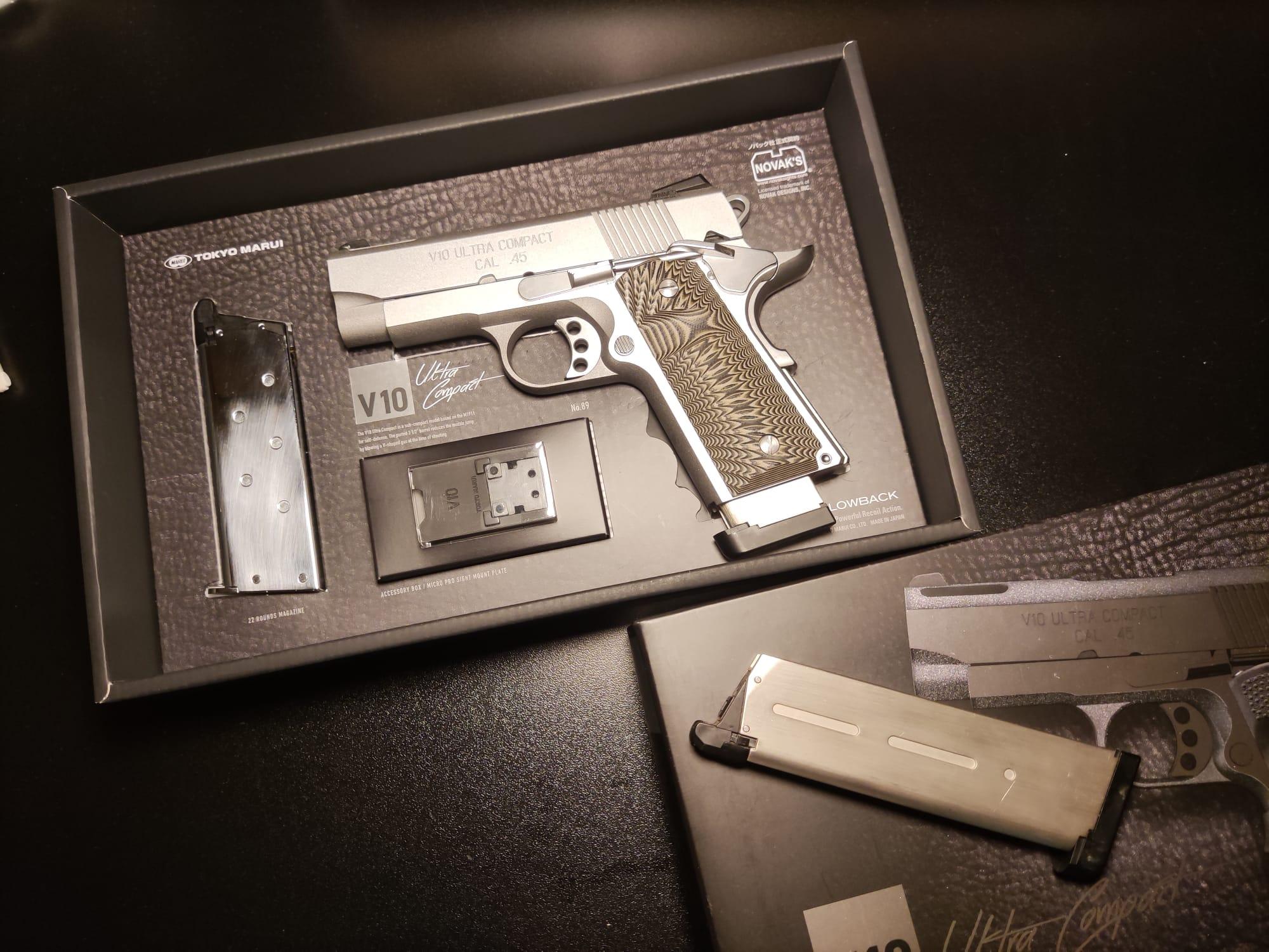Tokyo Marui V10 Ultra Compact Silver con extras Vitoria - Compra Venta ...