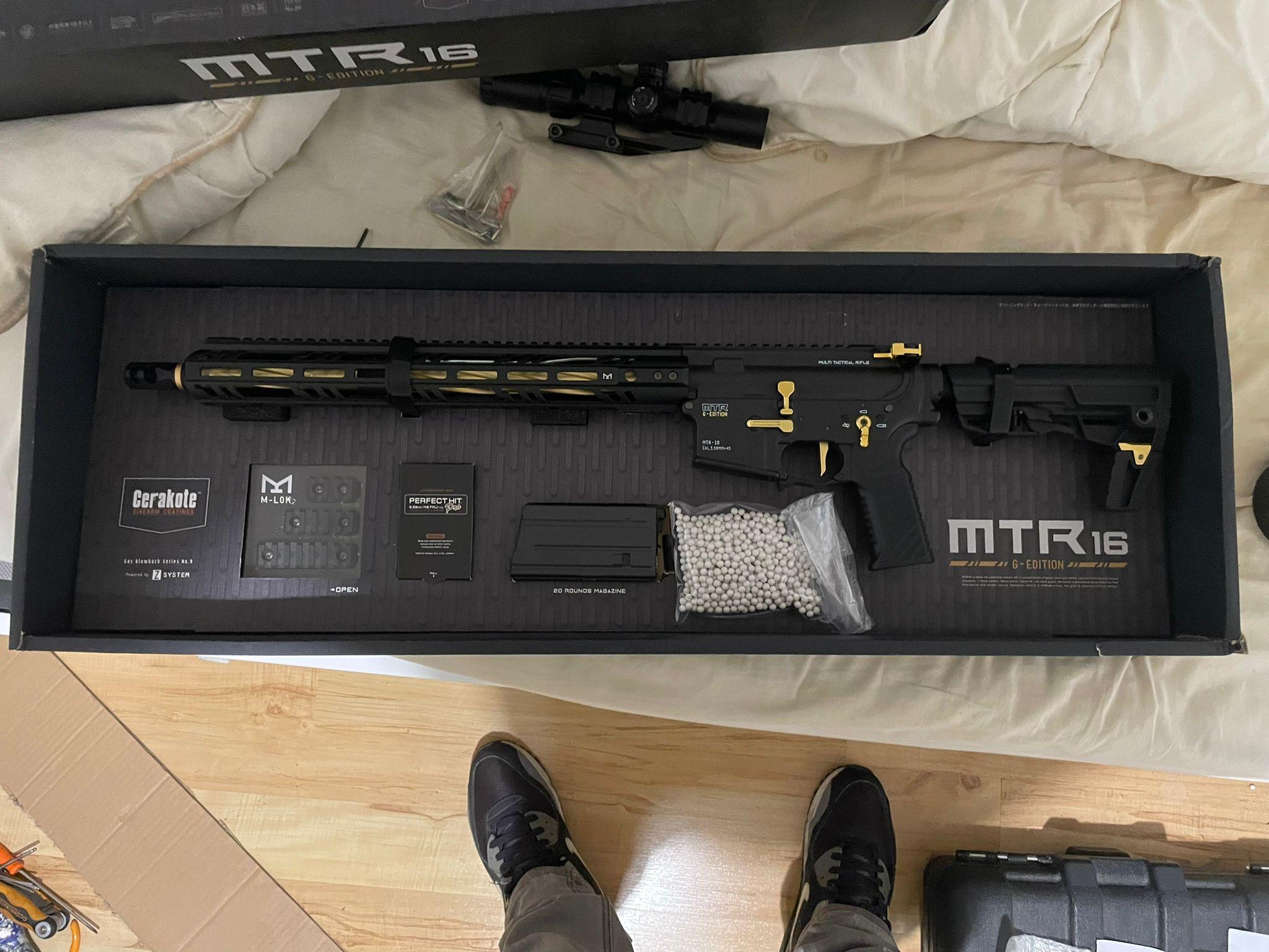 Venta de Tokyo Marui MTR-16 G-Edition nueva Madrid - Compra Venta Airsoft